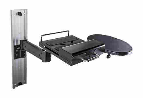 60218-KKC Track Mounted Extension Arm and Keyboard Clamp.