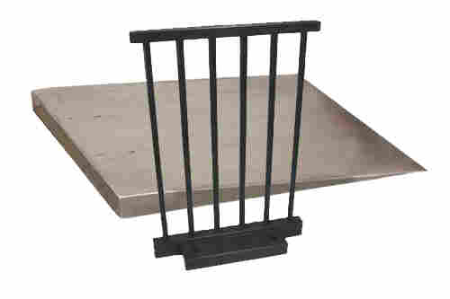 Ramps and Railings to transition from subfloor to low profile raised floor